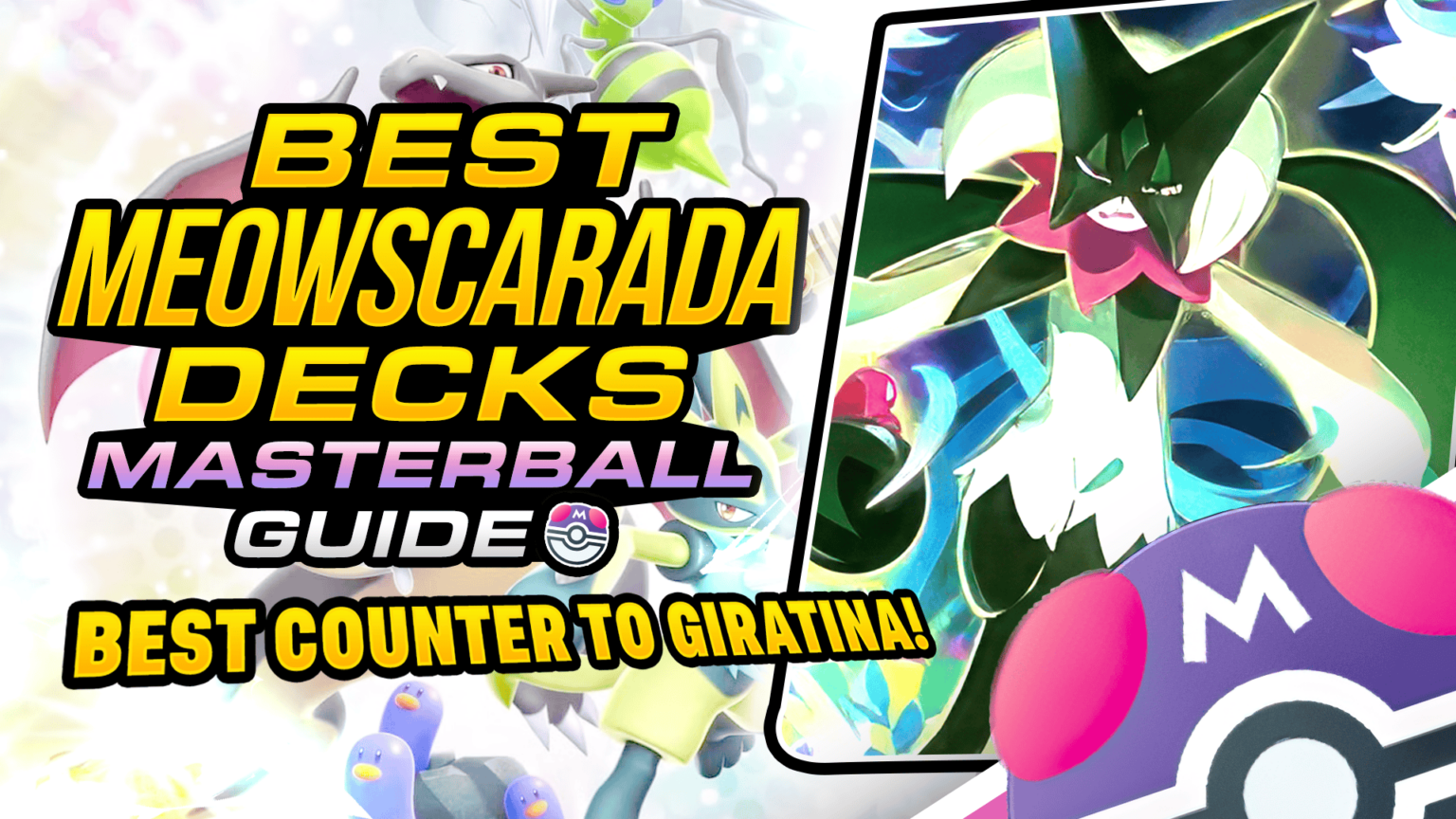 Meowscarada Best Decks & Masterball Guide - Pokémon TCG Pocket Guides