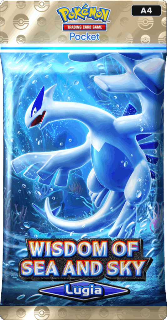 Wisdom of Sea and Sky A4 Expansion Card List & Booster Details - Pokémon TCG Pocket Expansions