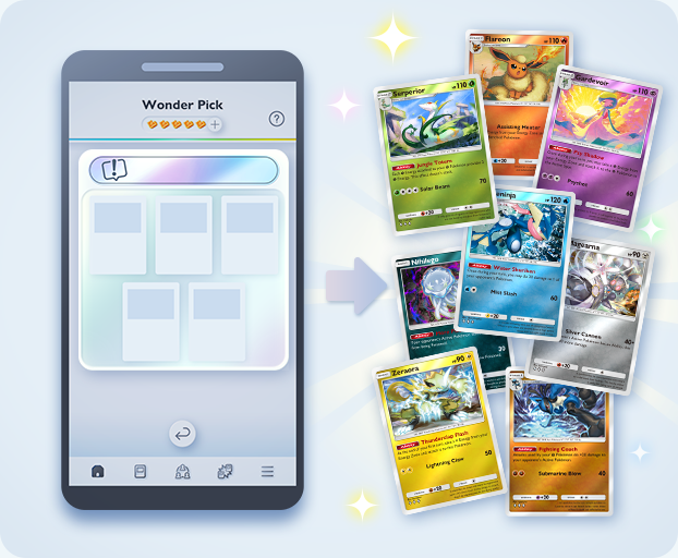 Parallel Foil Cards Mass Outbreak Event - Wonder Pick & Flair - Pokémon ...