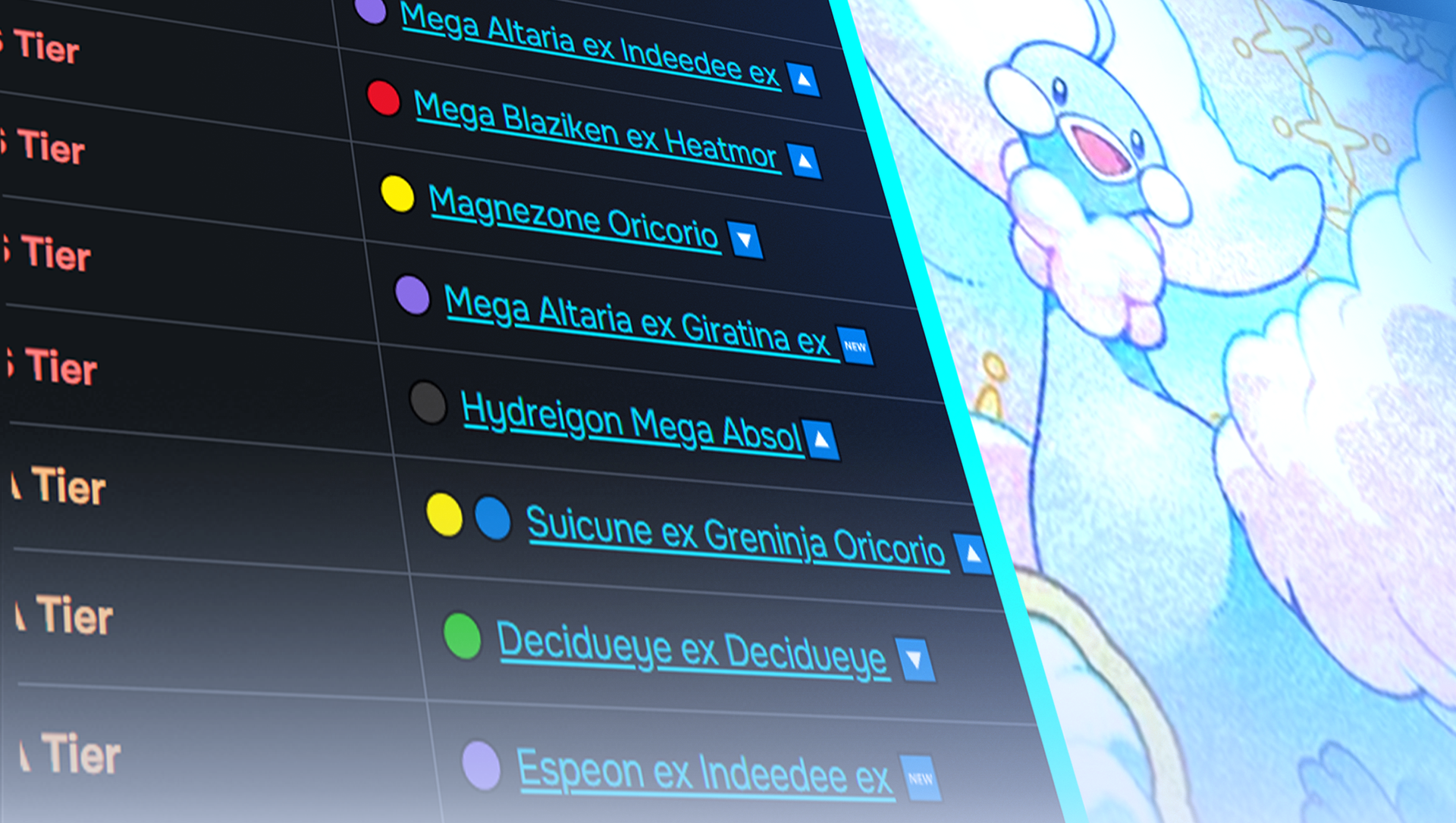 Best Decks: Mega Rising (B1) Meta Tier List - Pokémon TCG Pocket Metagame